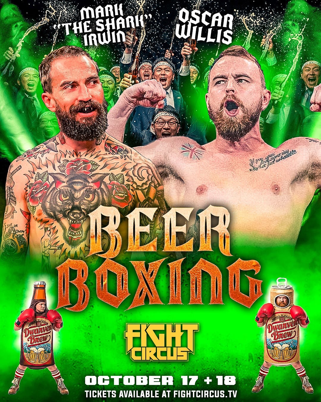 Fight Circus Las Vegas | The Most Unpredictable Combat Entertainment ...