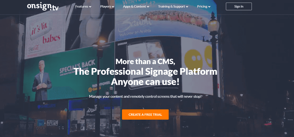 Top 7 Free Digital Signage Software Options - Juuno