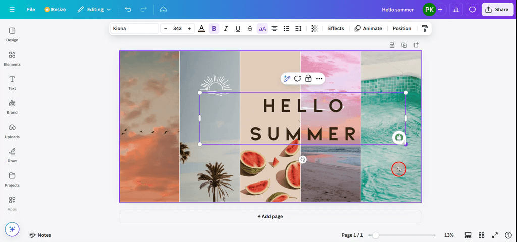 How to Stretch Text in Canva - 1 minute video guide