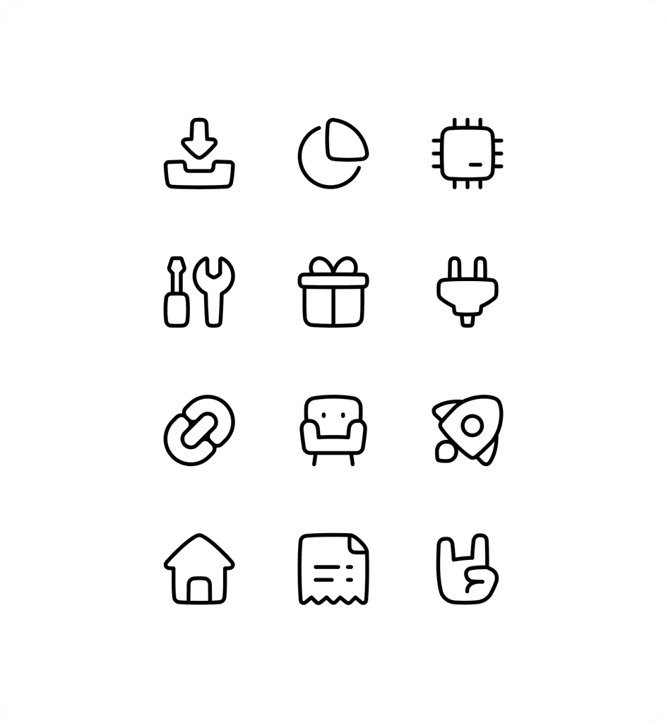 Icons for Signage Design