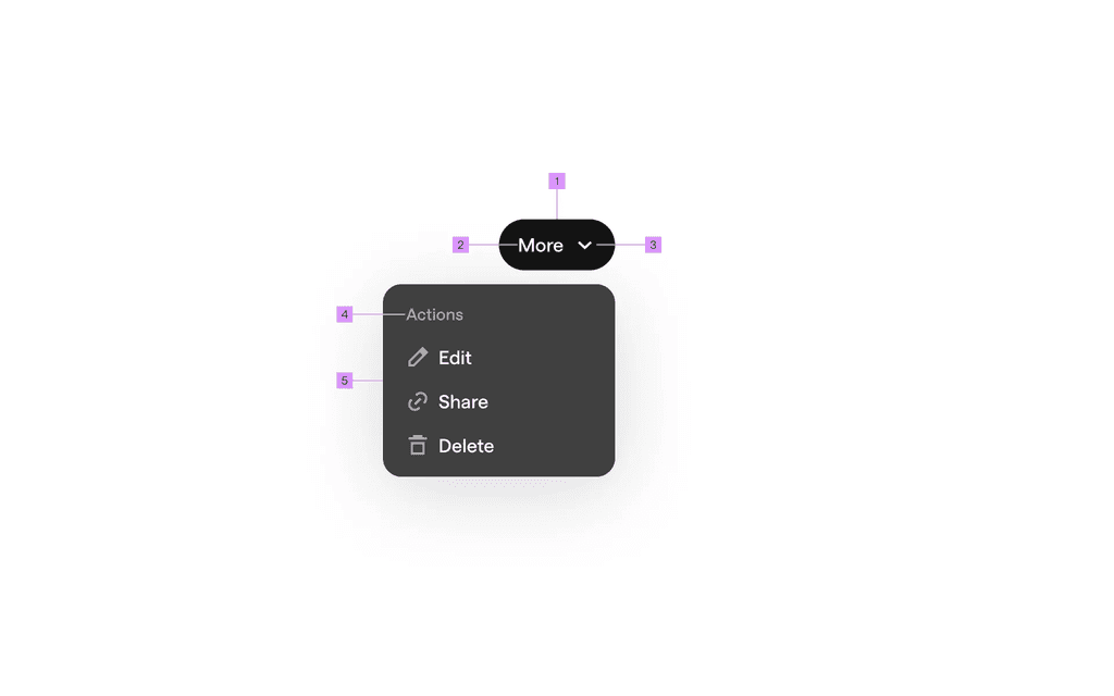 Dropdown Menu UI Design: Best practices, Design variants & Examples ...
