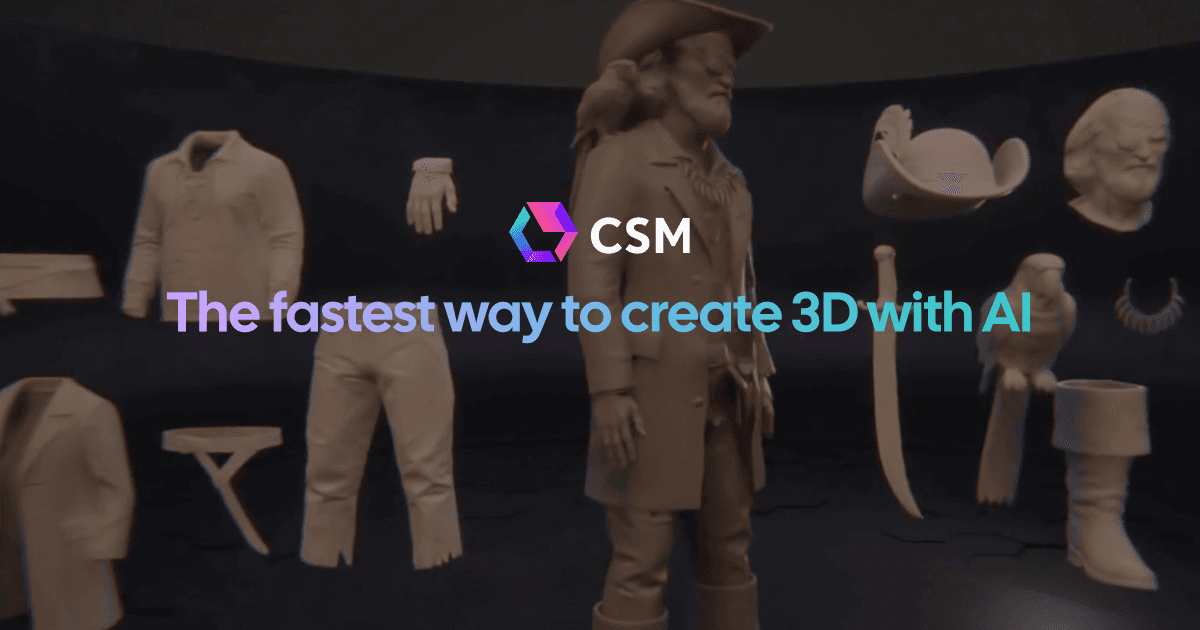 Any Image to 3D - CSM Blog