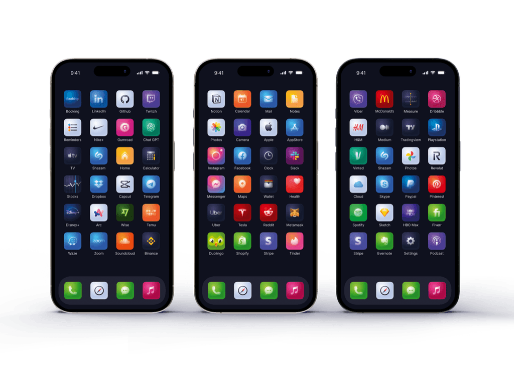 Best 10 iOS App Icons and Icon Packs for your iPhone and Android - Solt ...