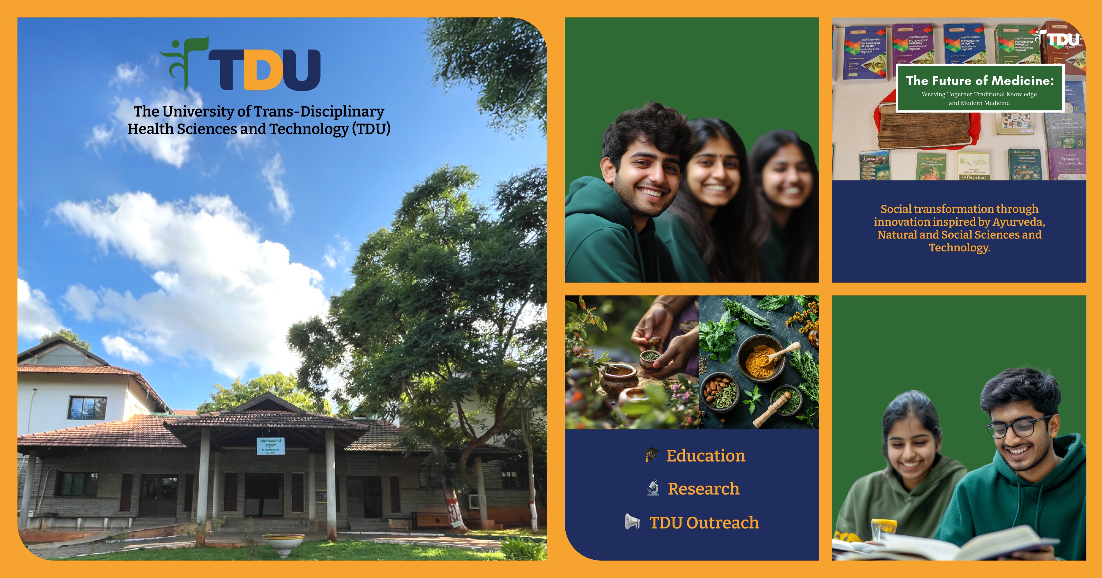 TDU Education Programs – PhD, Masters & UG Courses in Integrative Health