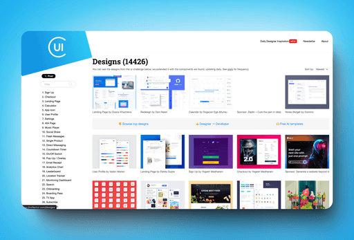 25 Best UI Design Inspiration Websites for 2025