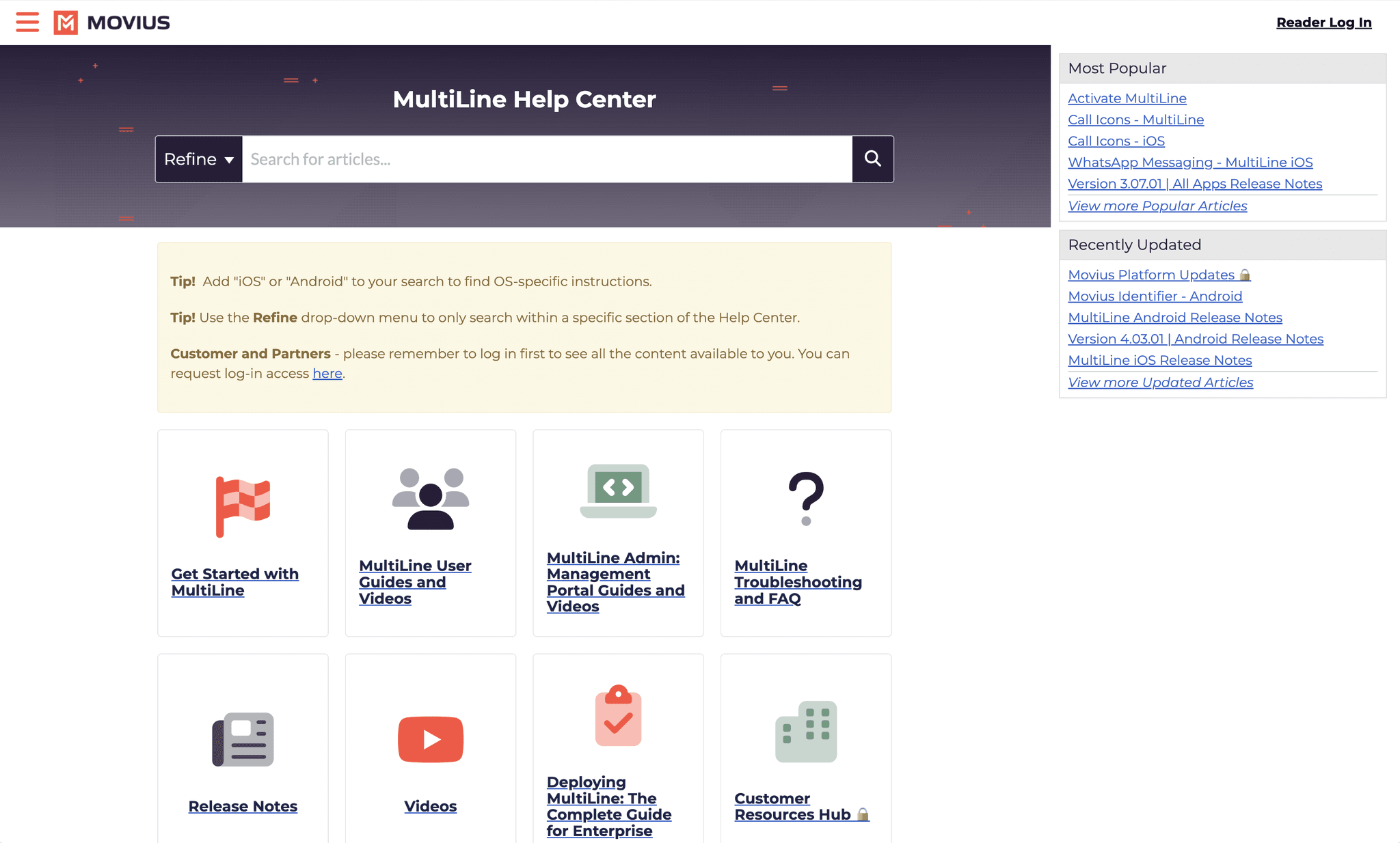 KnowledgeOwl Knowledge Base Showcase
