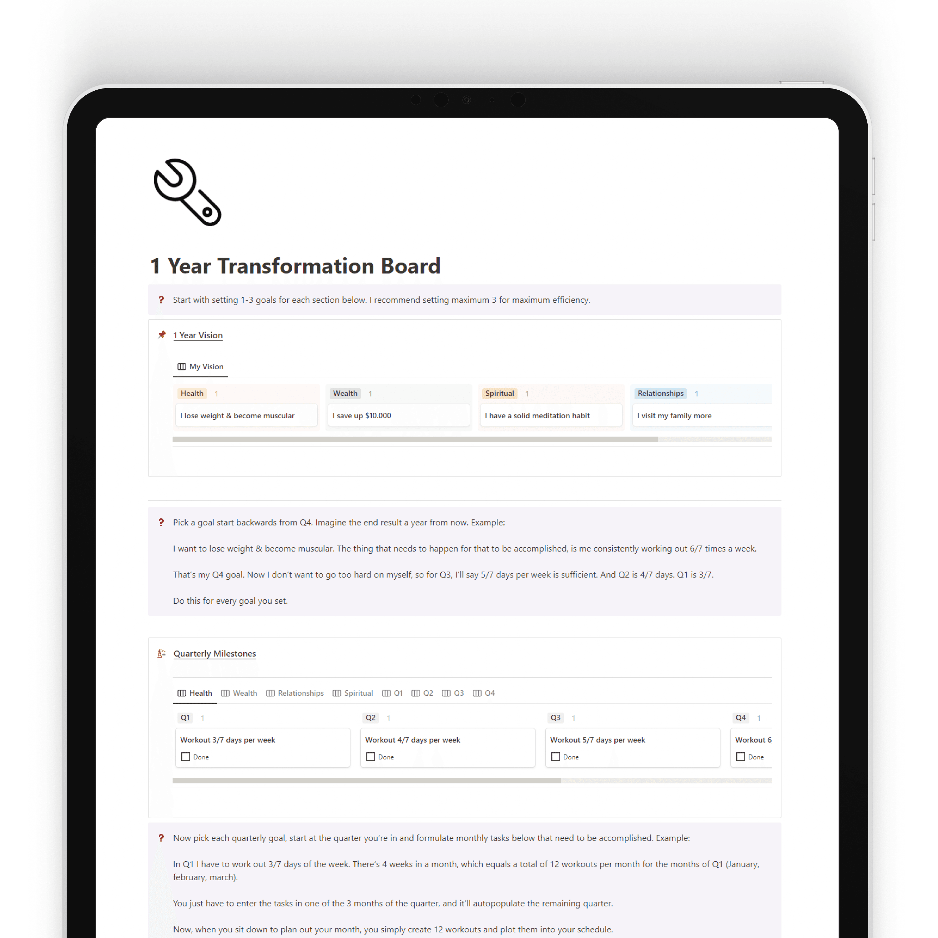 Notion Productivity Templates | Pascio