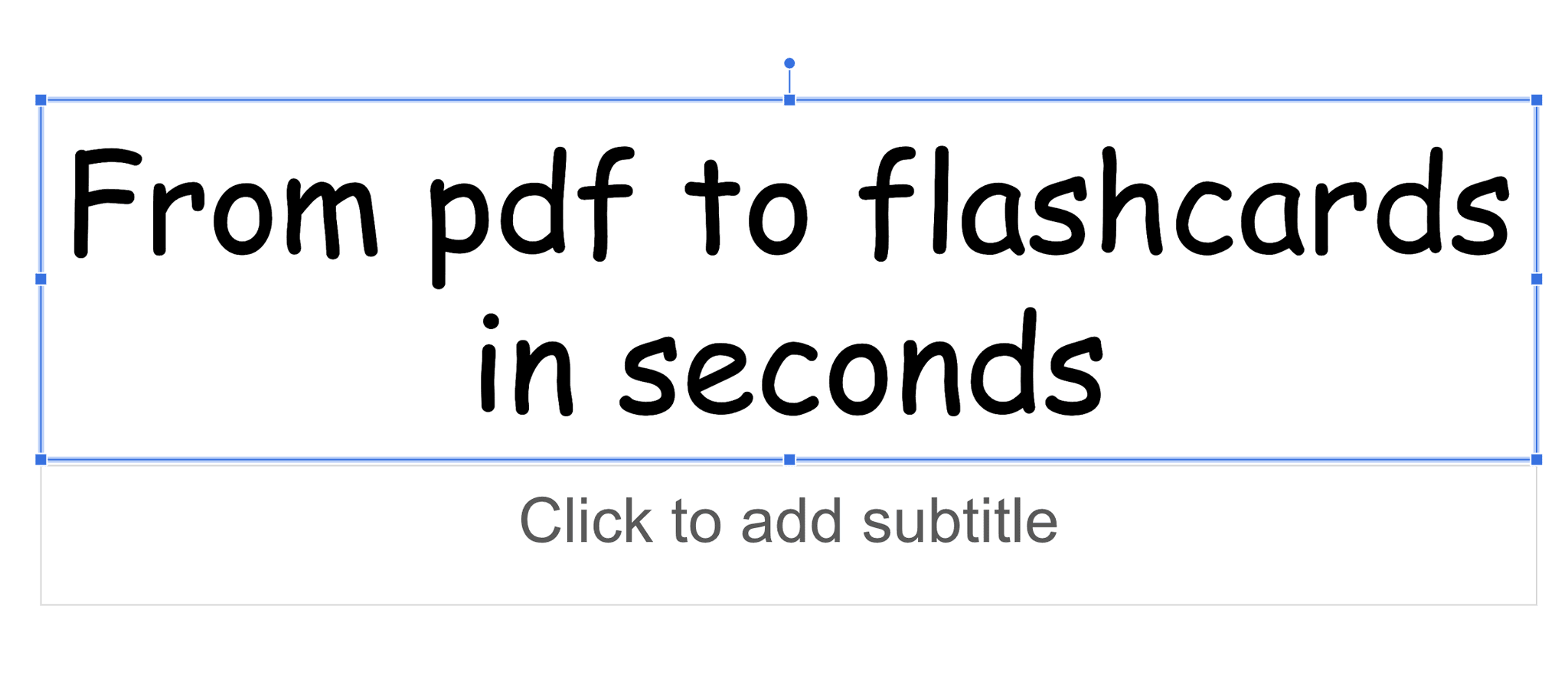 From pdf to flashcards in seconds | Jungle Blog