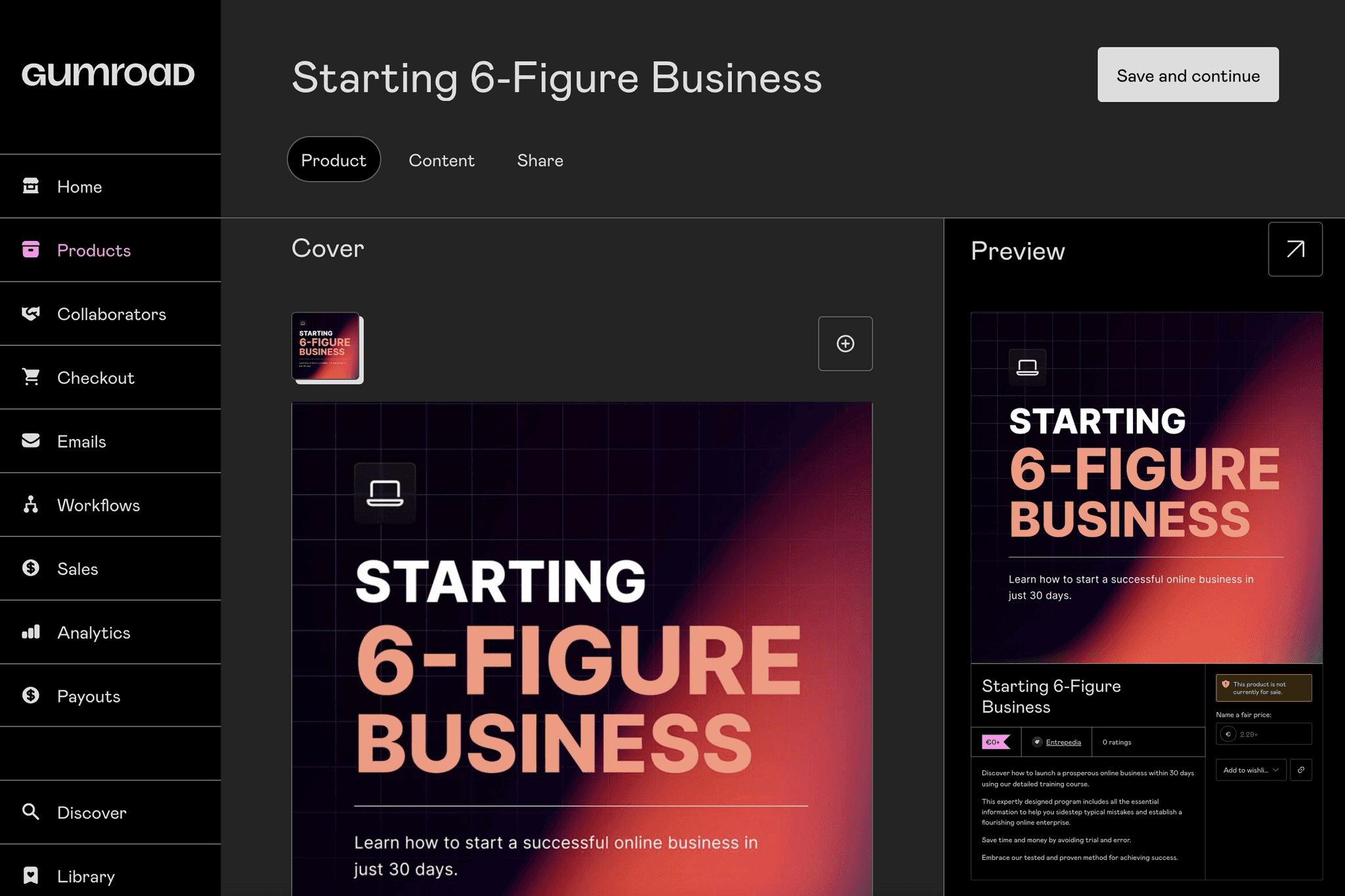 How to Start Selling Digital Products on Gumroad