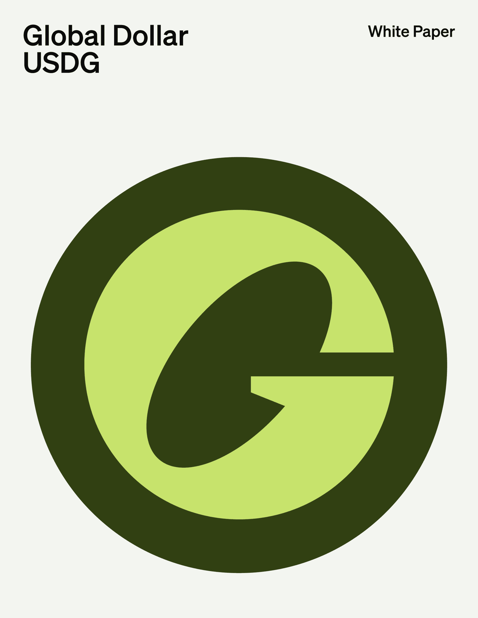 About USDG – What Global Dollar (USDG) Is & Why It Matters