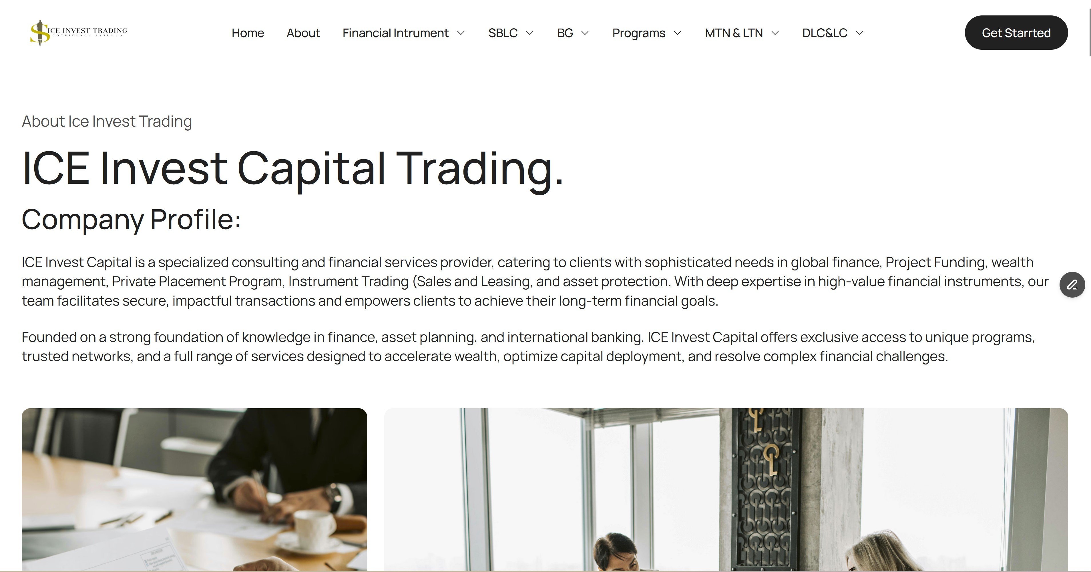 ICE Invest - Funding and Monetization Service