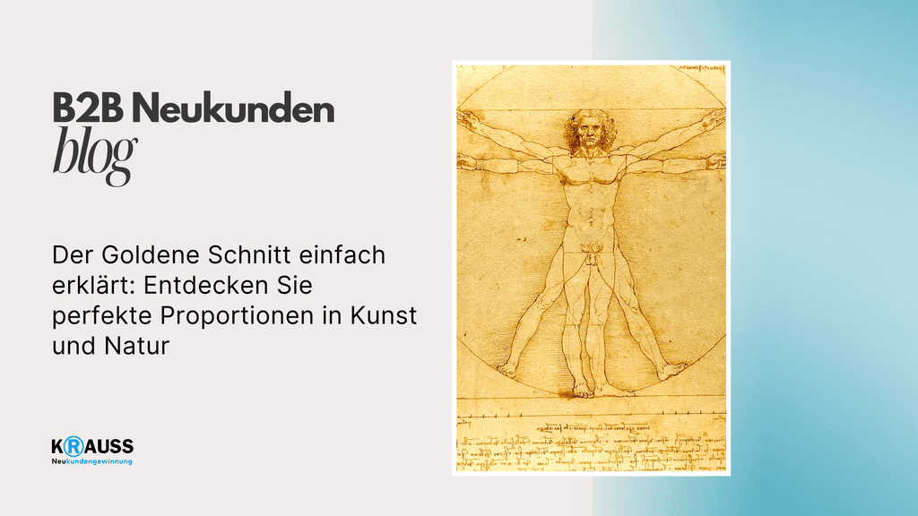 Der Goldene Schnitt einfach erklärt: Entdecken Sie perfekte ...
