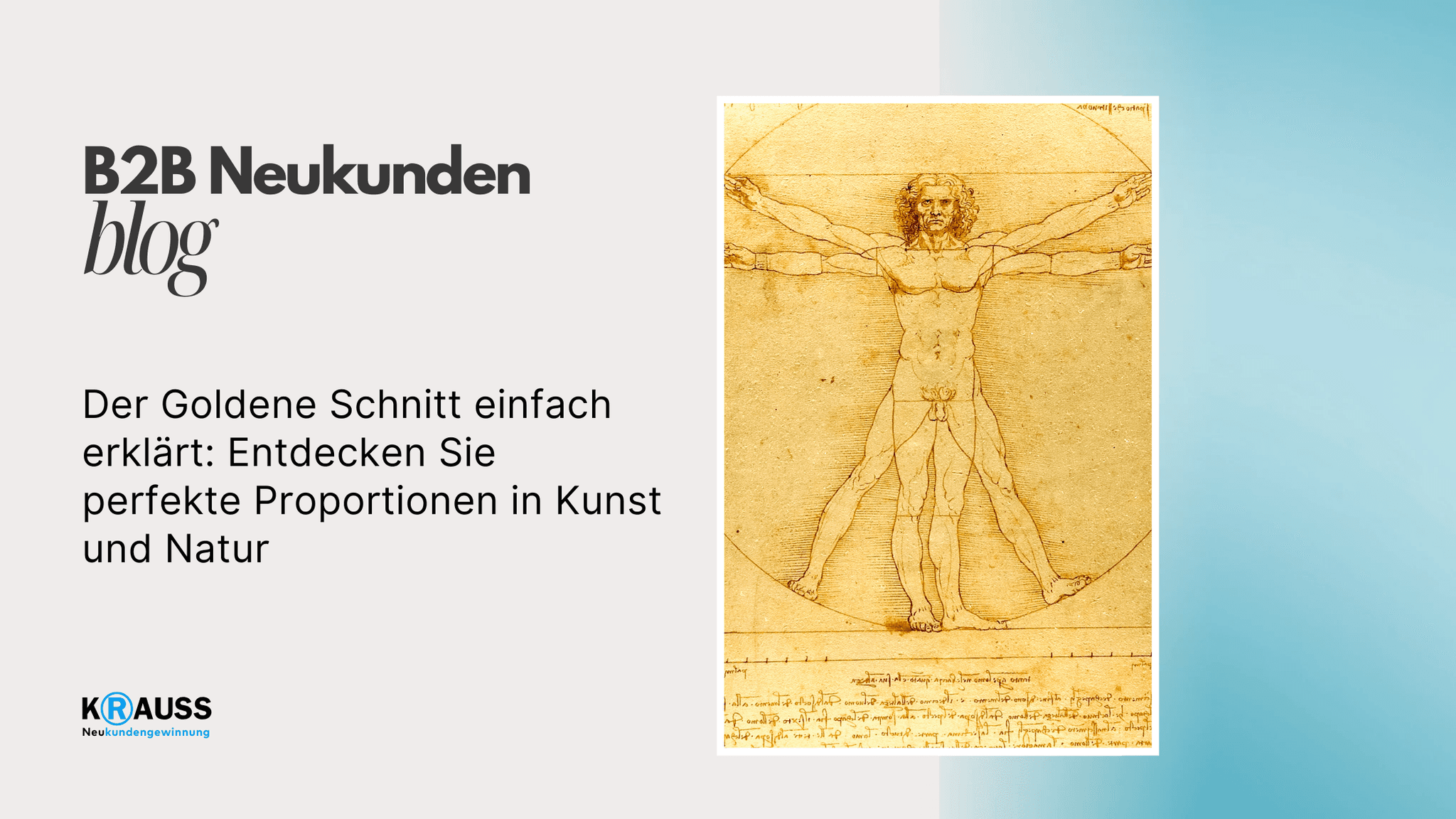 Der Goldene Schnitt einfach erklärt: Entdecken Sie perfekte ...