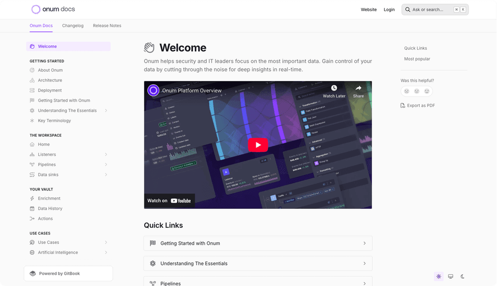 GitBook – Showcase