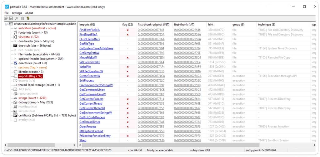 PEStudio - Cyberware Hub