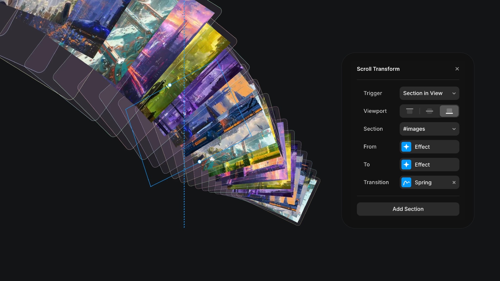 Card Stack Scroll Animation in Framer — Framer Resource