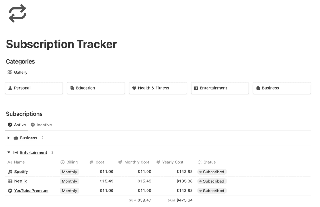 Notion Templates | Easlo