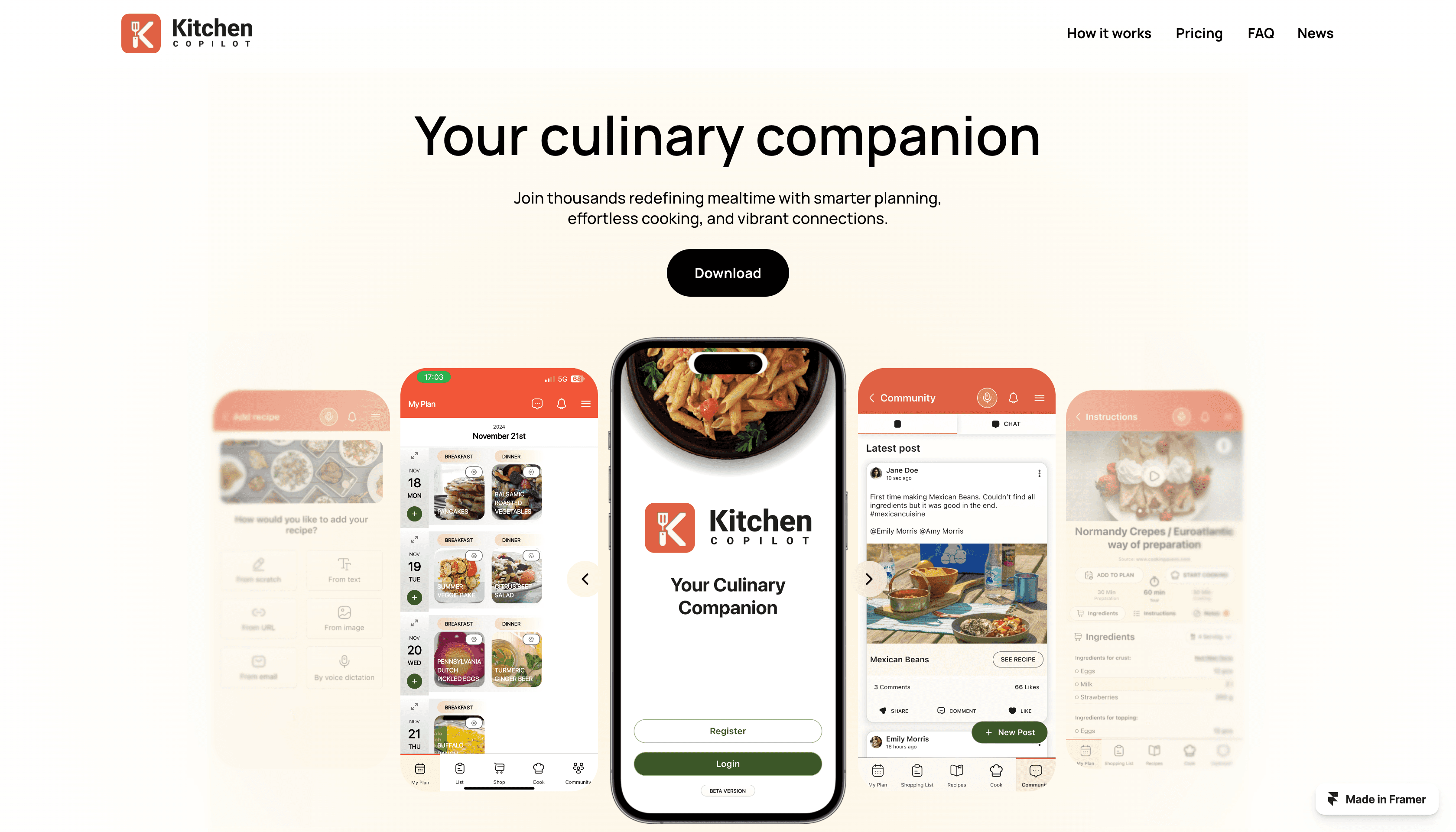 Kitchen Copilot - Plan, Cook, Enjoy