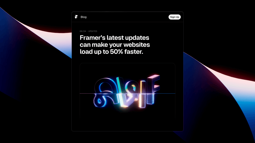 Join the Team — Framer
