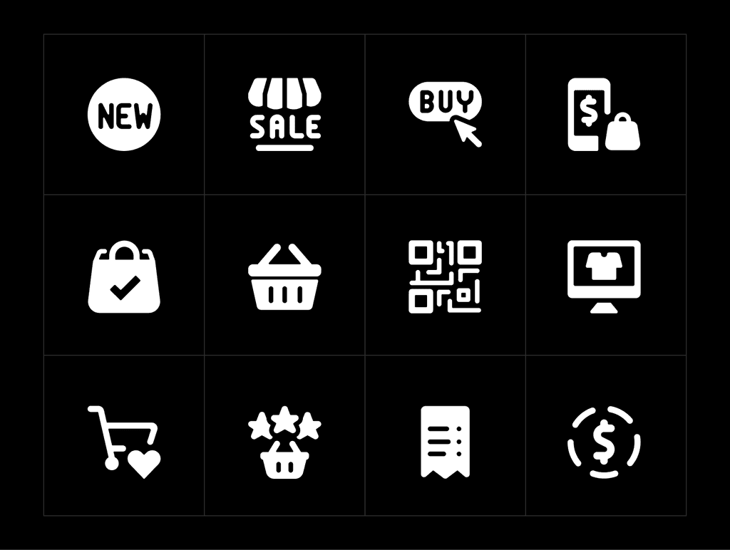 29+ Ecommerce Icon Sets: Free and Paid
