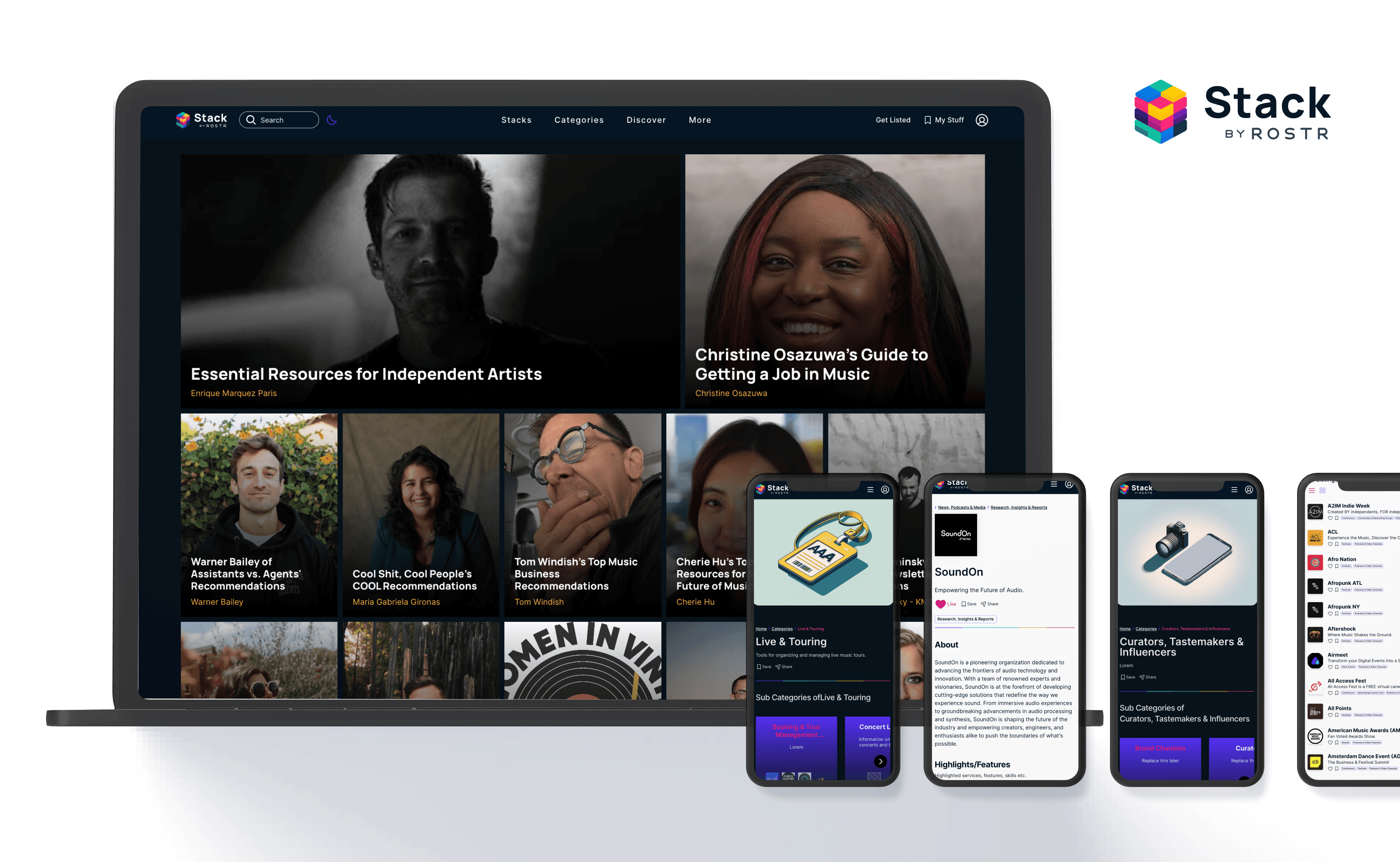 Sign-up or Sign-in | Stack by ROSTR