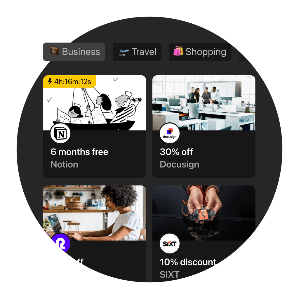 Business Card Deals | bunq | bunq