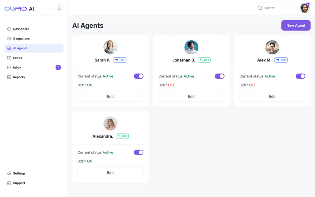 Gurd AI - AI appointment setter
