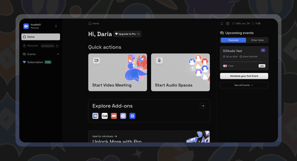 Introducing the all new Huddle01 Meet: Your Ultimate Communication Hub - Huddle01 | DePIN for RTC