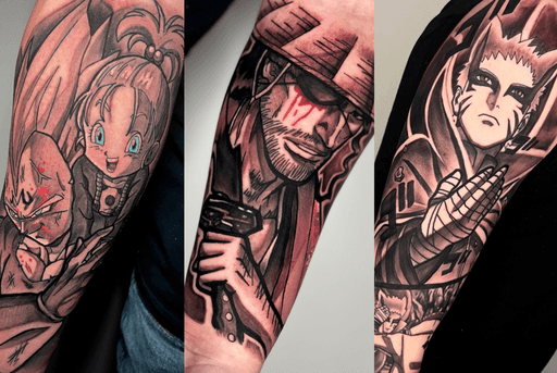 200 Of The Best Anime Tattoo Artists In The World And Near You