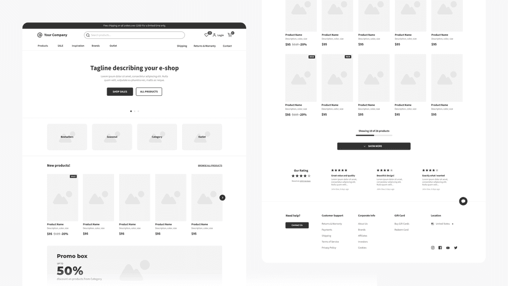 10+ Wireframe Examples for Portfolio Websites (Designs, Tools & Tips)