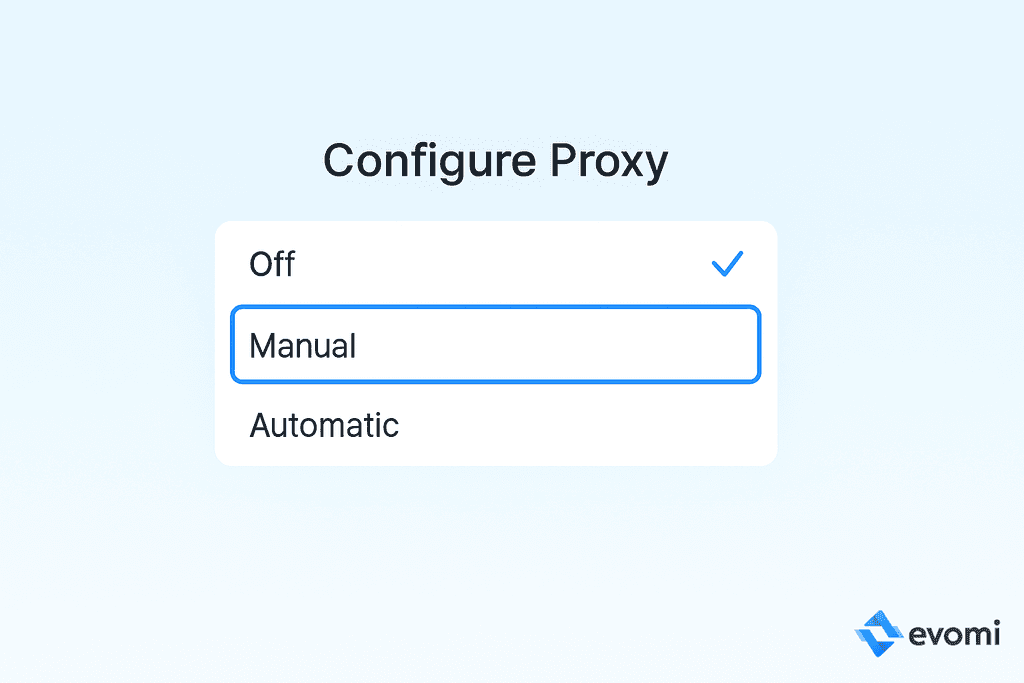 iPhone & iPad Proxy Setup: Step by Step - Evomi Blog
