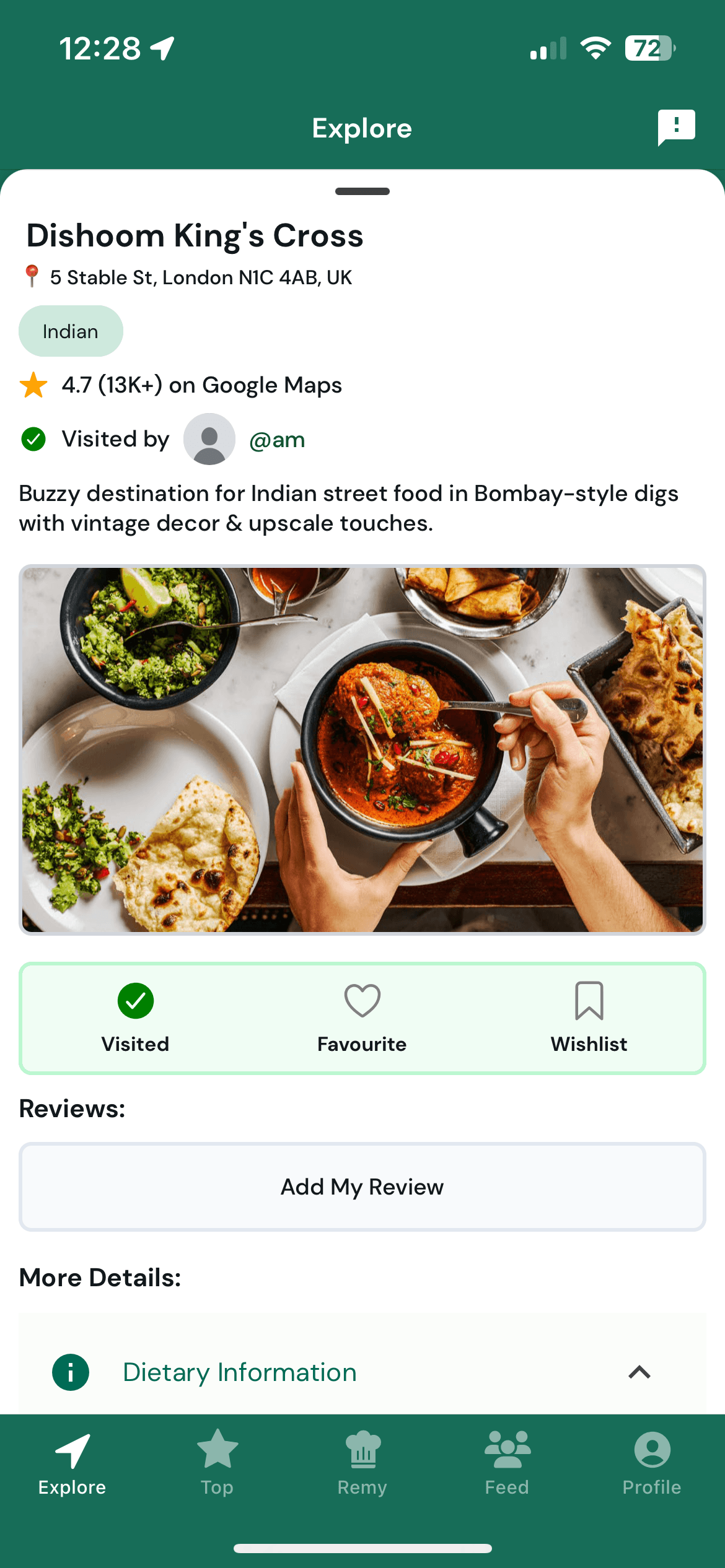 Munch - Social Foodie App