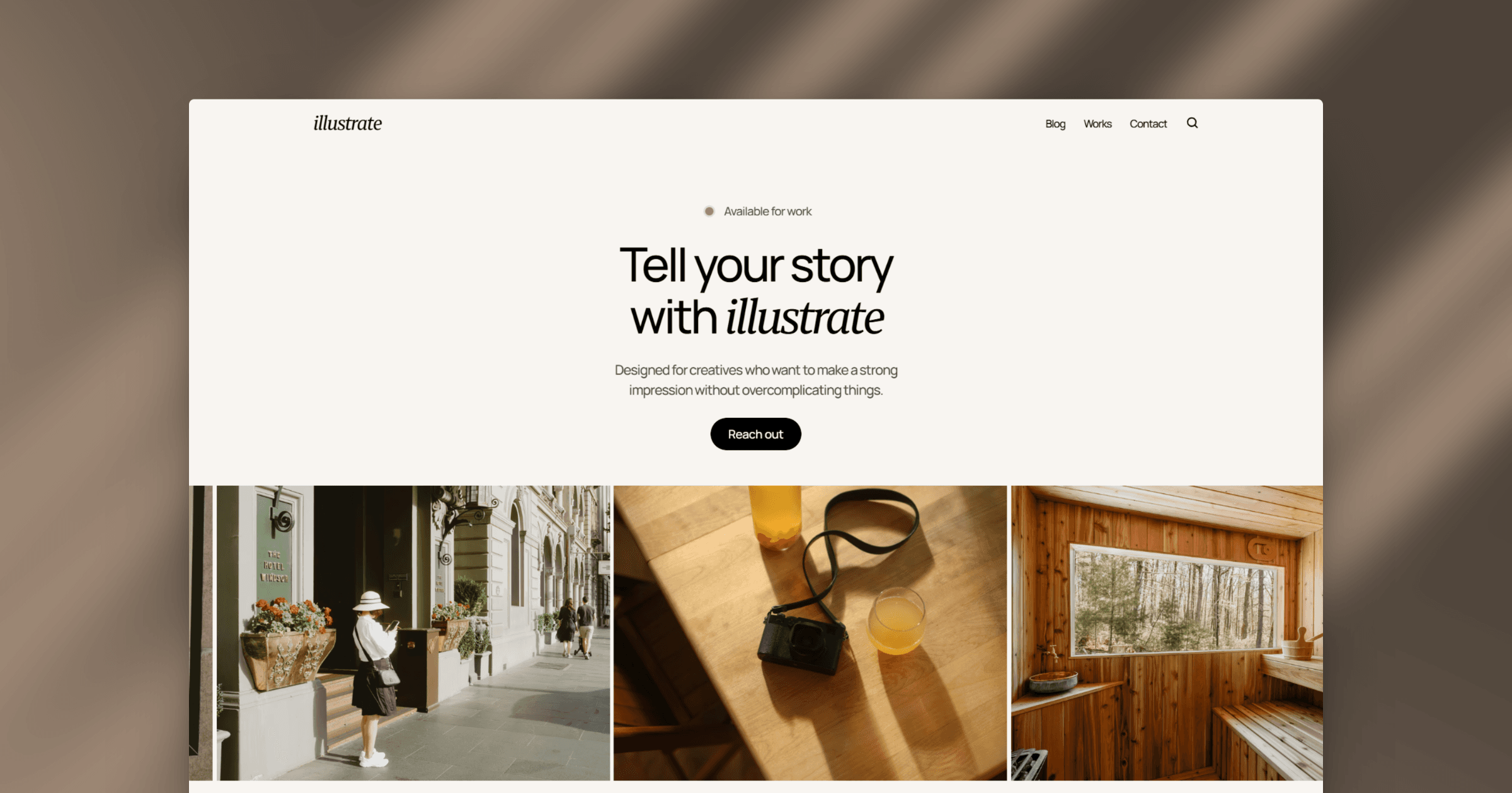 Illustrate - Portfolio & Agency Template
