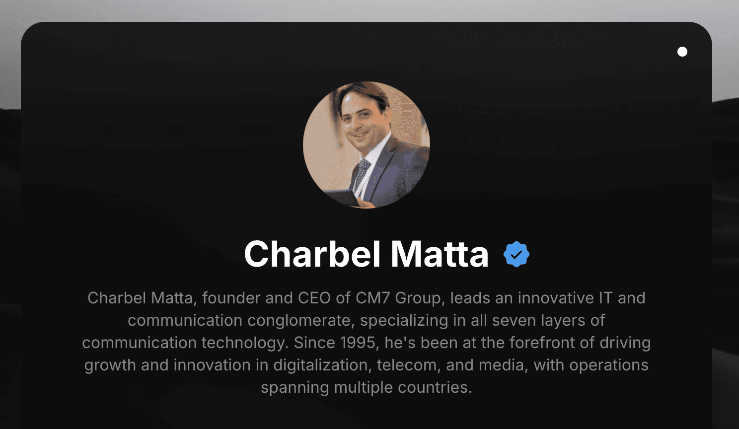 Charbel Matta Profile