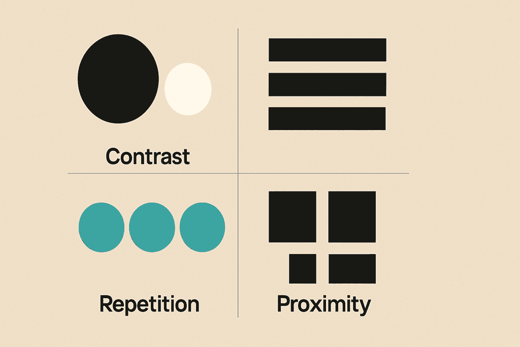 CRAP Design Principles: Boost UX with Contrast & Alignment - Grooic