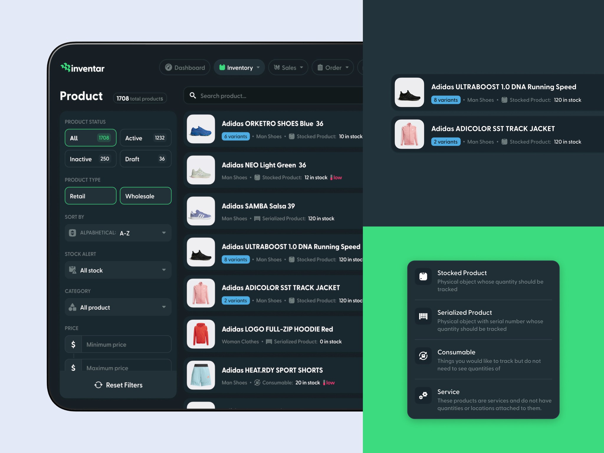 Inventar – SaaS Inventory & Warehouse Management Platform