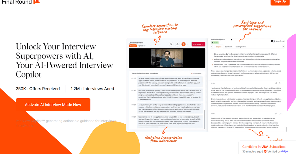 The 10 Best AI Interview Helpers in 2025 - Interview Sidekick - AI ...