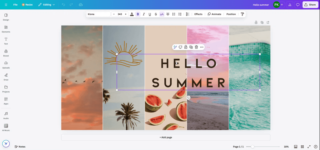 How to Adjust Opacity in Canva – Easy Transparency Guide - 1 minute ...