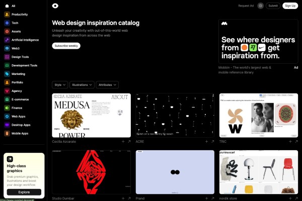 Curated Design - Toolfolio.io