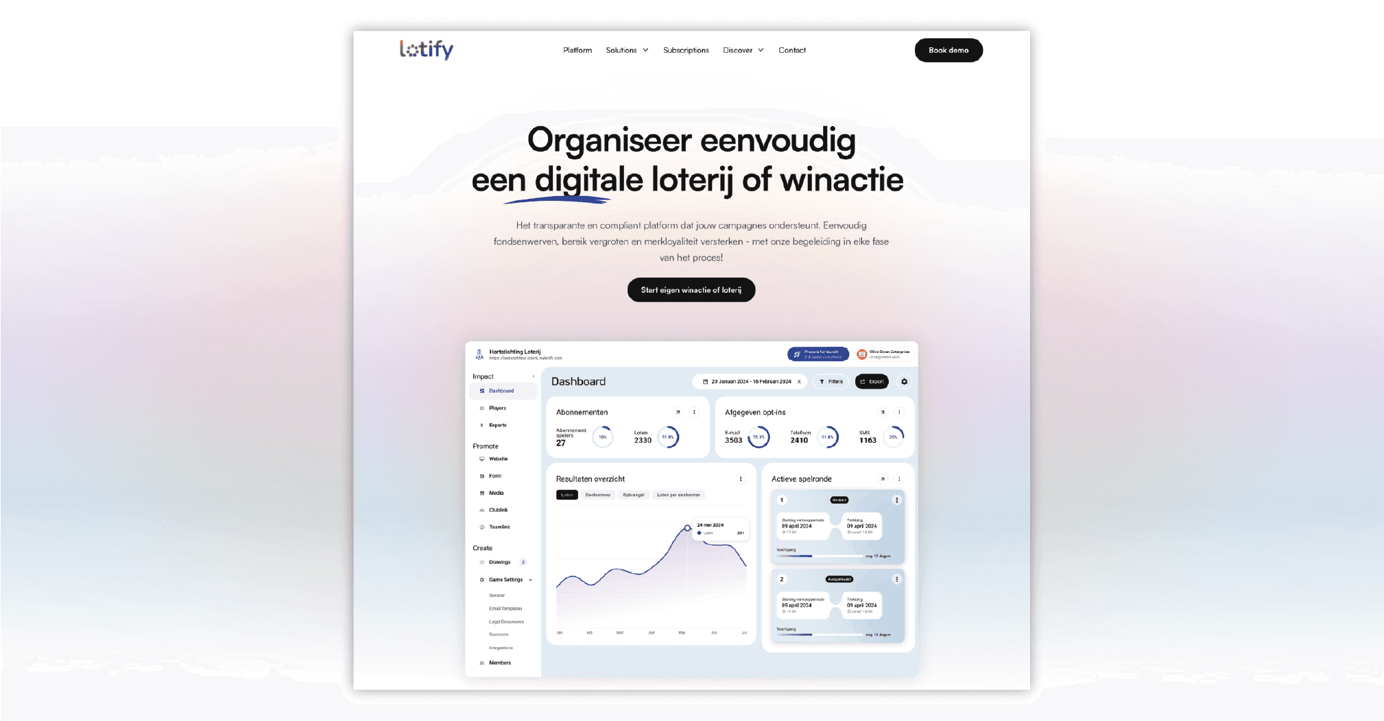 Start your online lottery or sweepstakes right away – book a demo ...