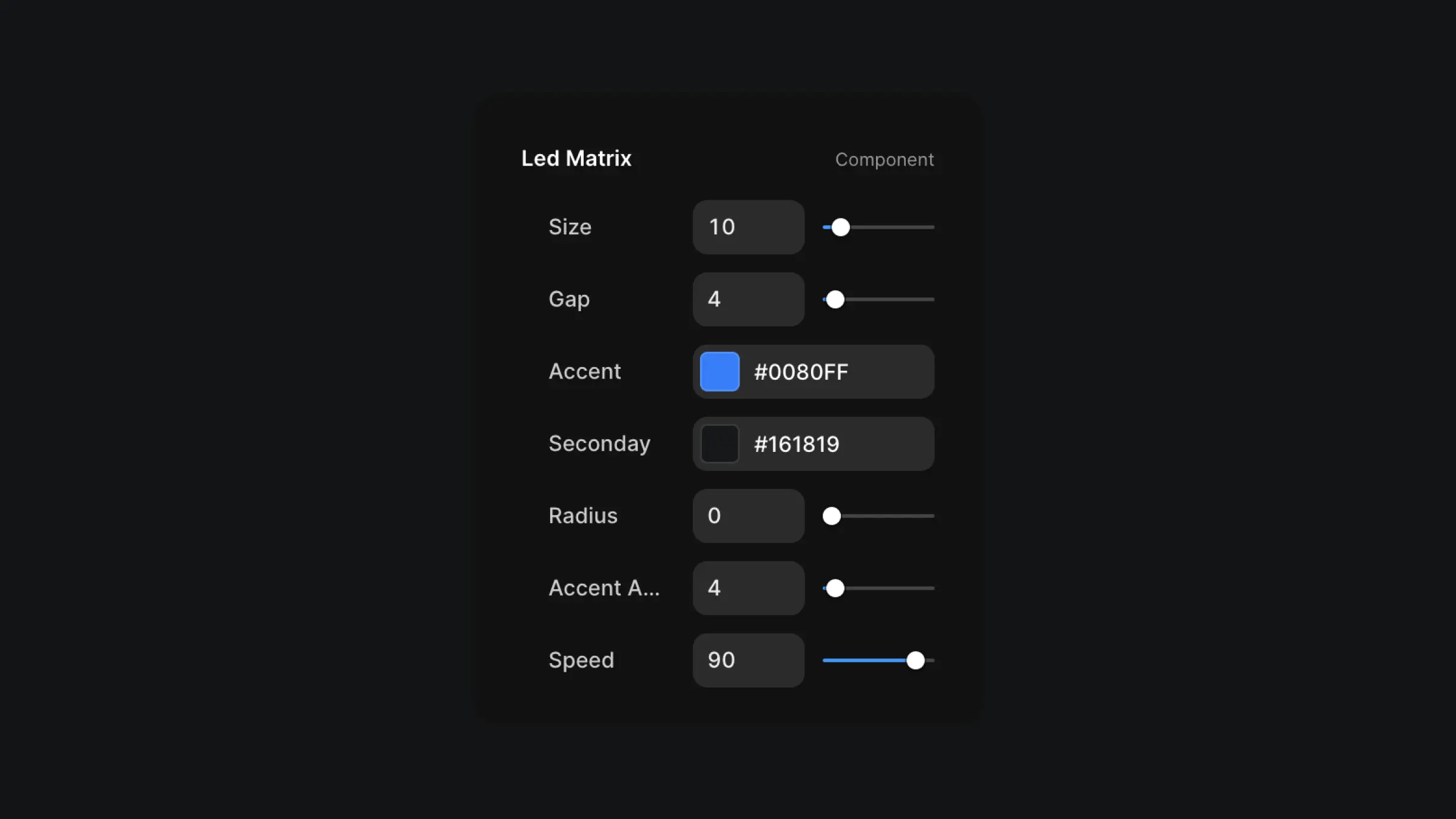 LED Matrix Component for Framer - Framer Resource