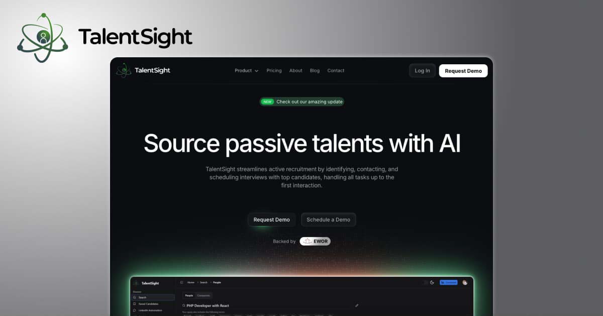 TalentSight | AI LinkedIn Automation Built for Recruiters | #1 AI Hiring Tool
