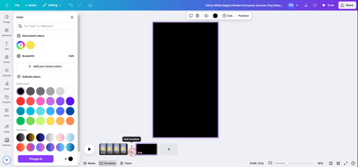How to Fade Out Animation in Canva – Simple Step-by-Step - 1 minute ...