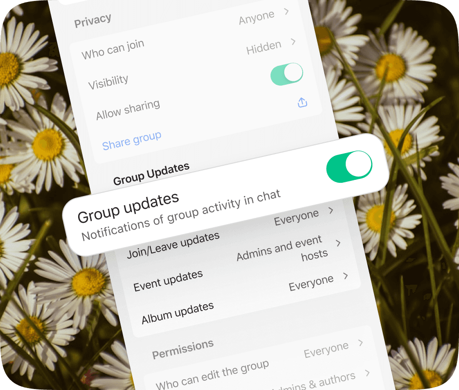 Take Control of System Notifications in Your GroupMe Group Chat - GroupMe