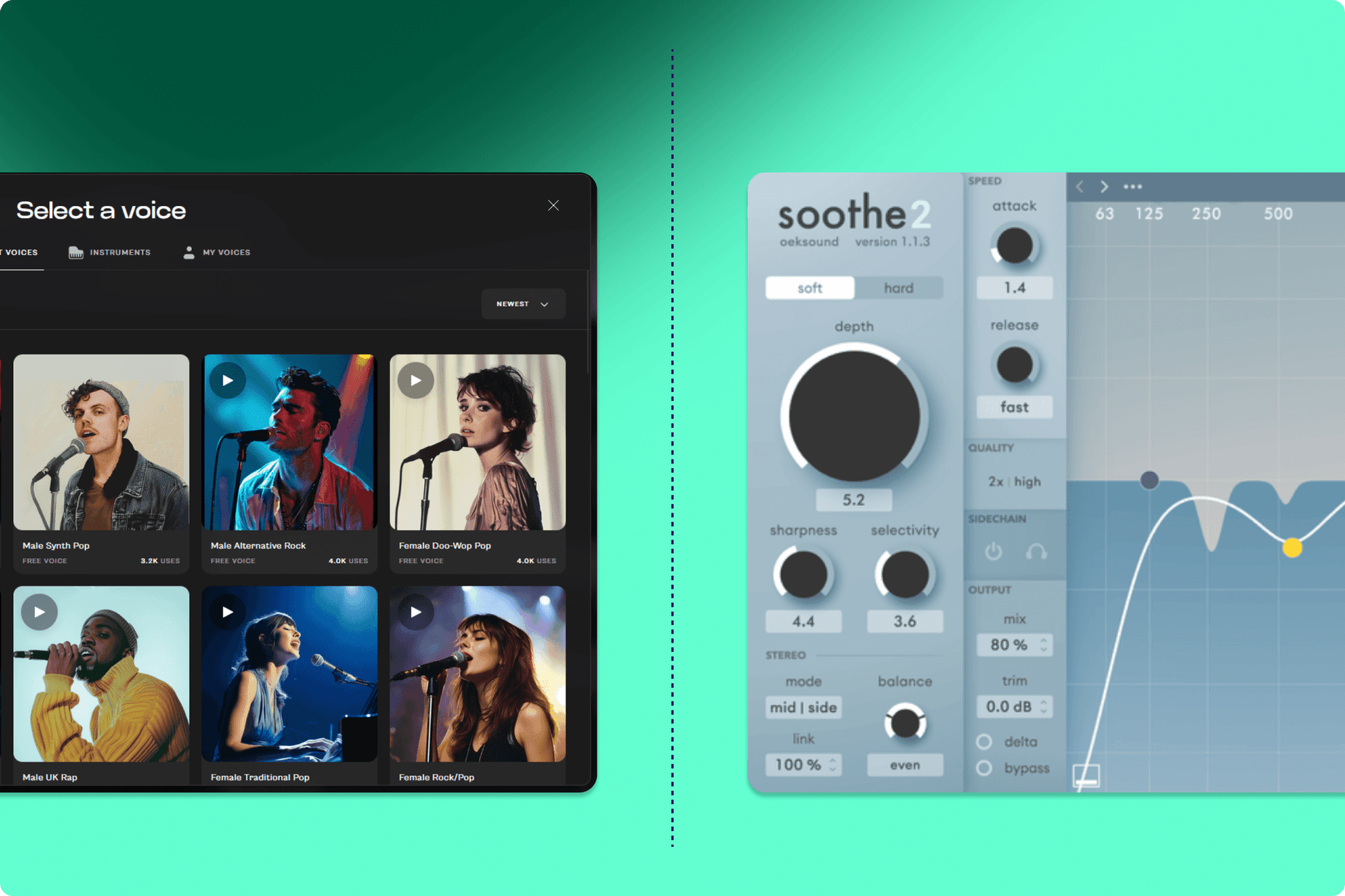 How to Improve AI Vocals Using Soothe2 by Oeksound - Kits.AI