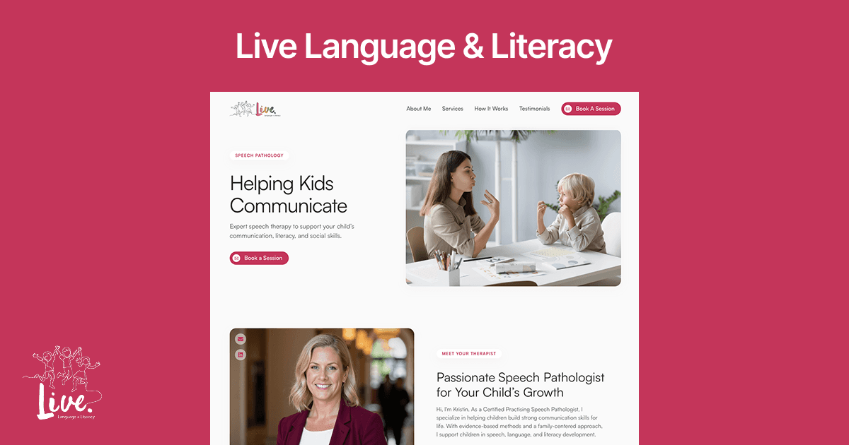 Live Language & Literacy | North Brisbane Speech Pathologist