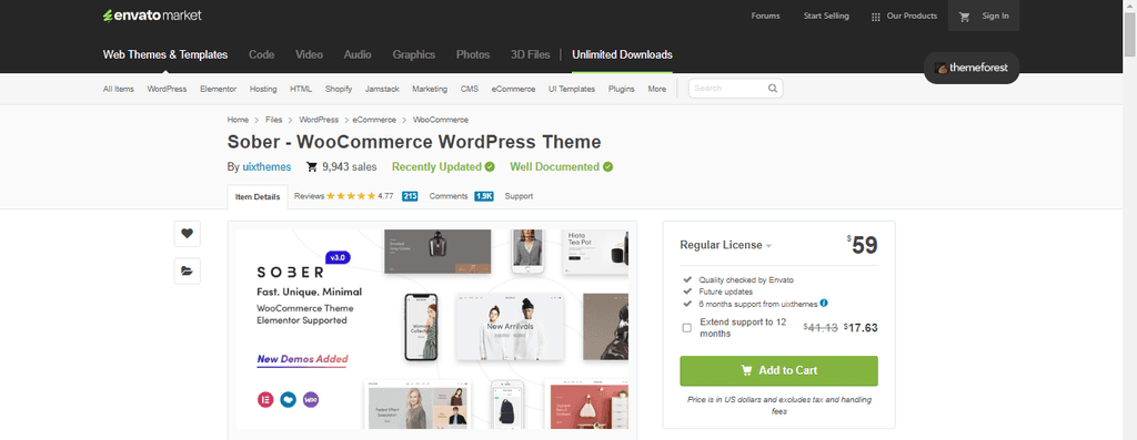 63 stunning free Ecommerce templates for your online store | Instant