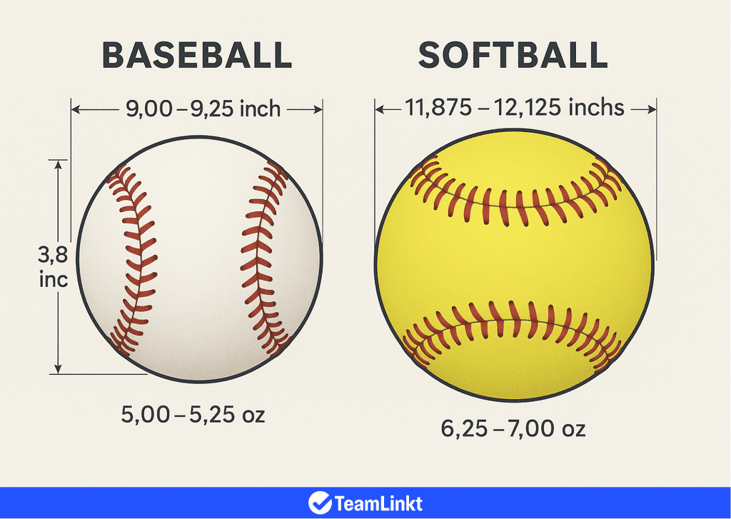 Softball vs. Baseball: Everything You Need to Know | TeamLinkt