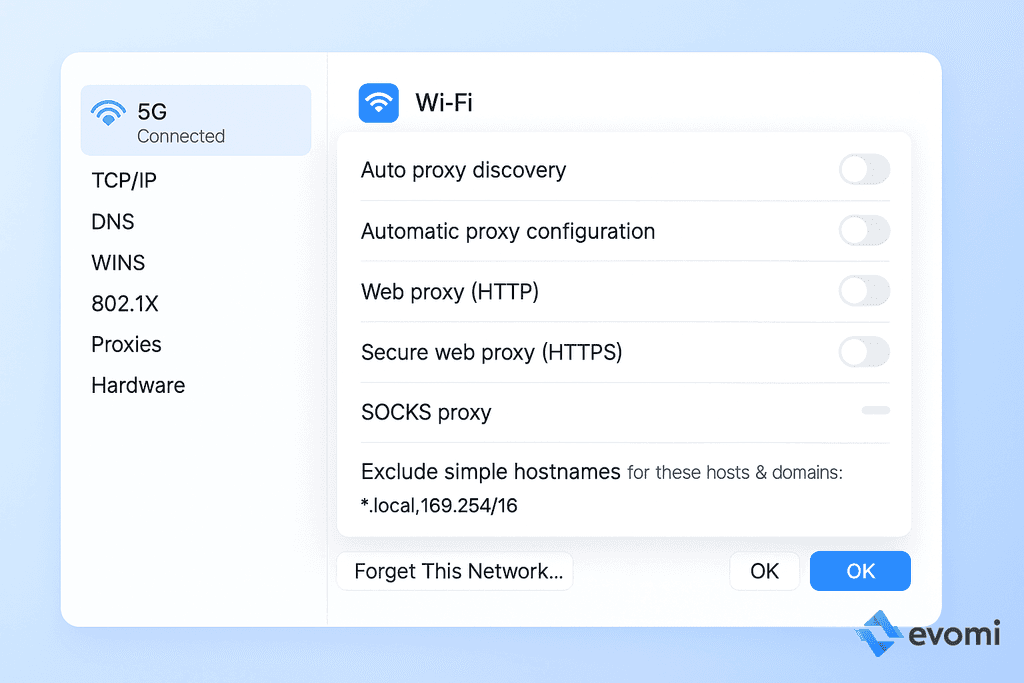 Mastering Proxies on Mac: Step-by-Step Setup Guide - Evomi Blog