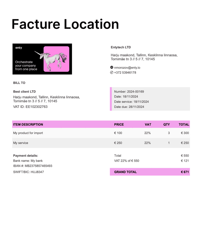 Télécharger Facture Location : Pratique et Efficace